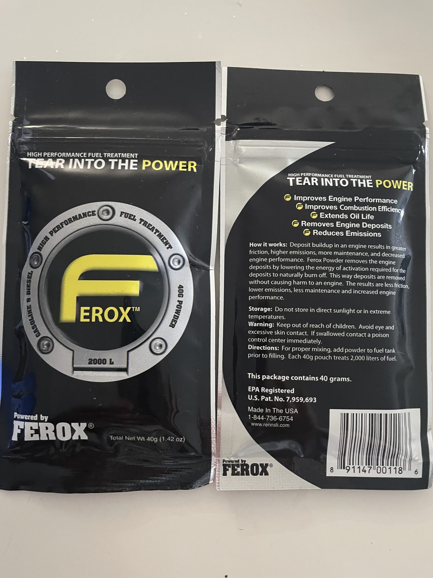 Ferox 40gram Sachet - Hi Tech Pro Gold Coast